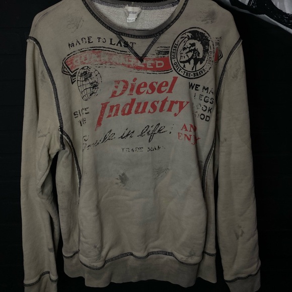 Diesel | Sweaters | Diesel Vintage Trojan Crewneck | Poshmark